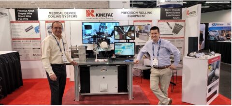 AT MD&M WEST THE KINEFAC TECHNICAL TEAM INTRODUCED THEIR NEW BONE SCREW ...